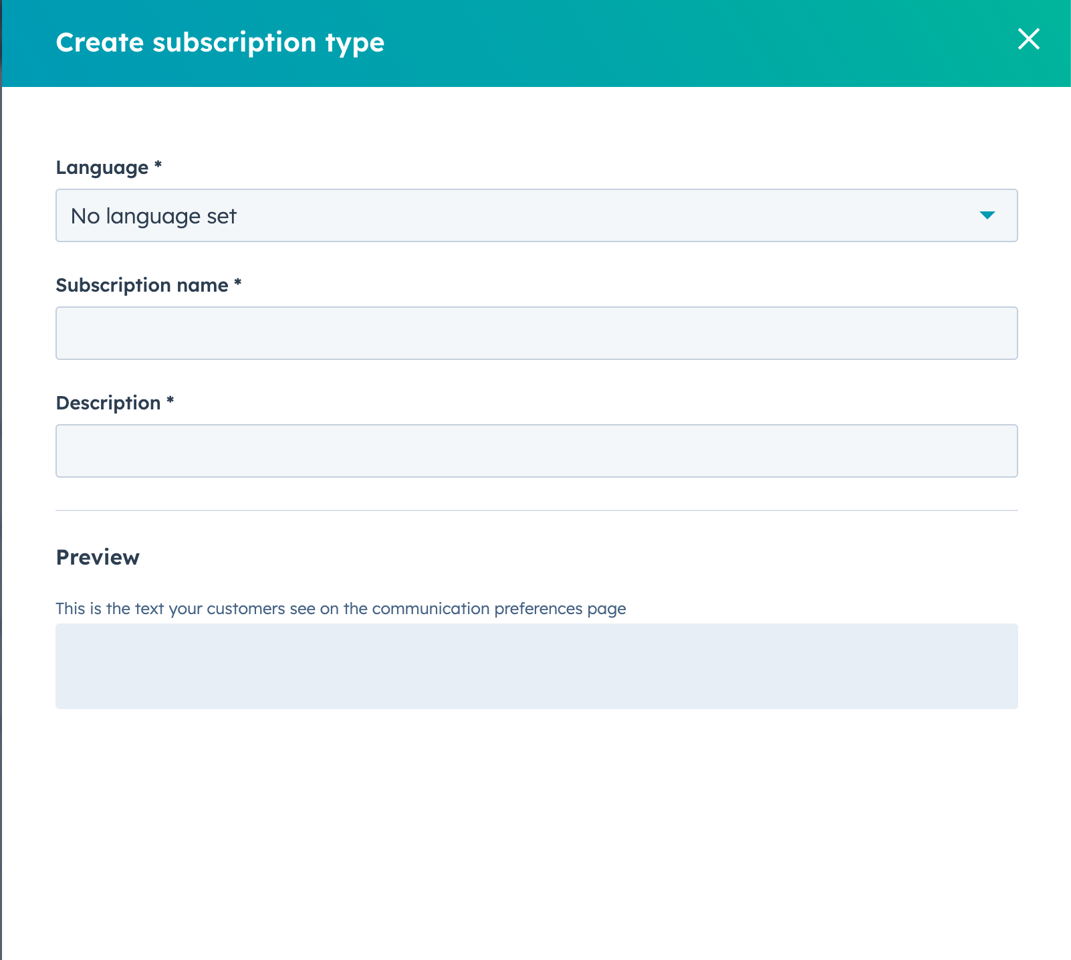 HubSpot Subscriptions: How to use HubSpot's subscriptions tool
